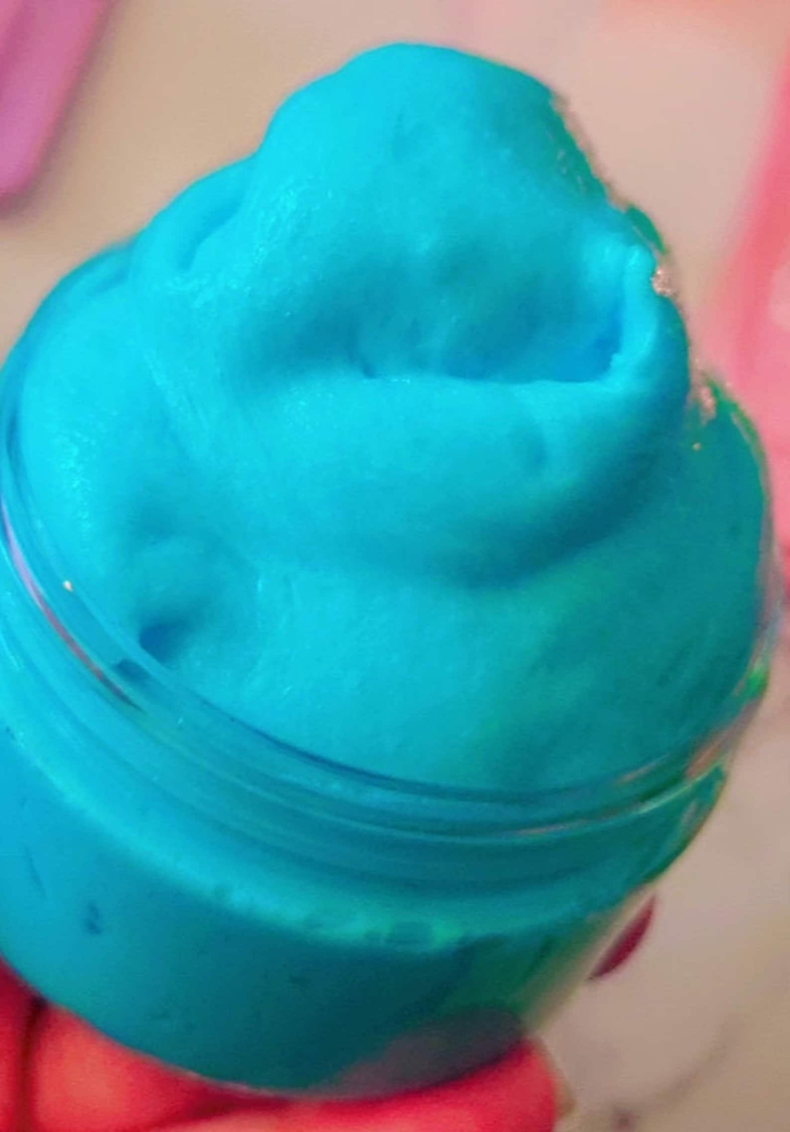 Yummy Gummy Ice Cream...this is a Diybubble Gum. Scented Fluffy Slime ...