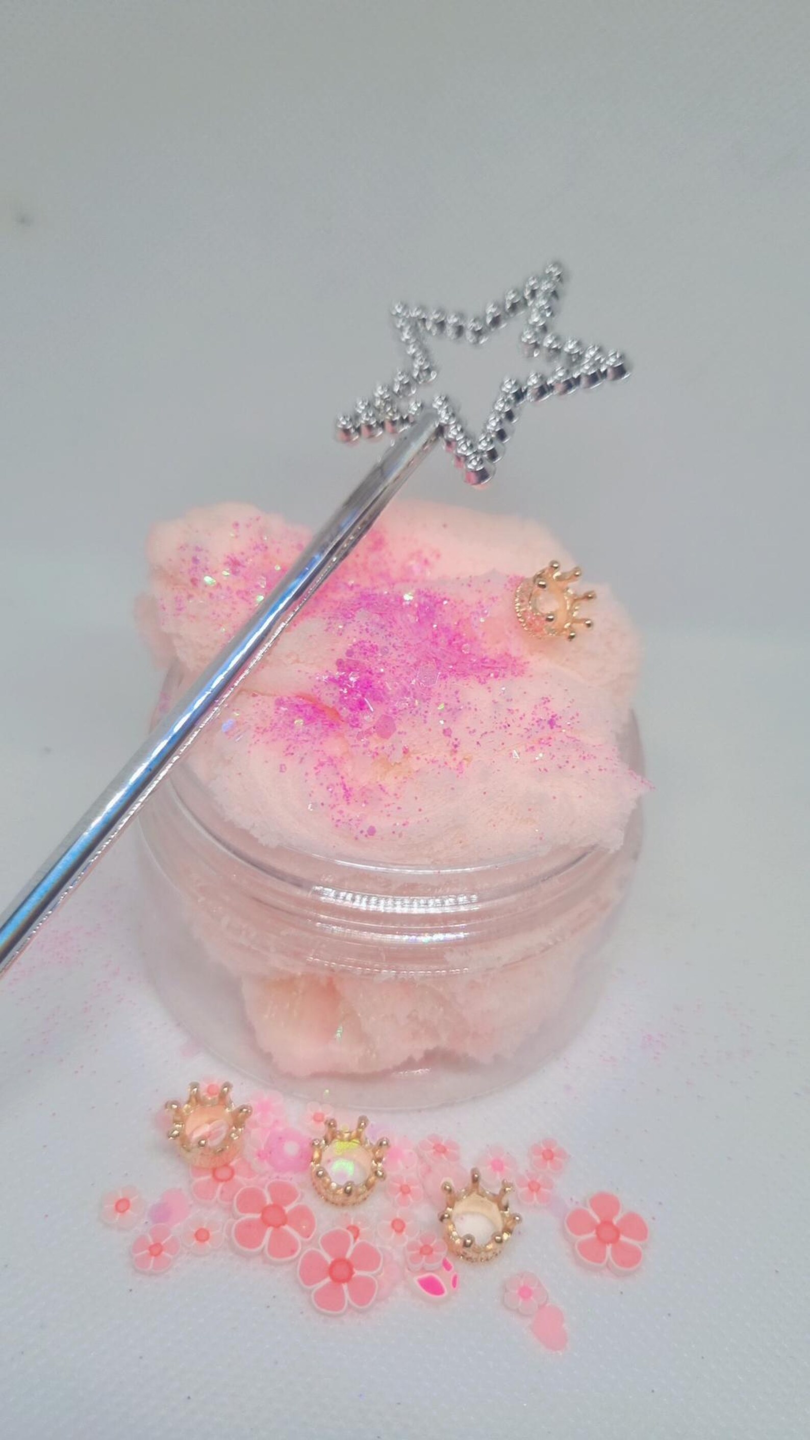 GOOD WITCH (WICKED) Cloud Slime, Pink, Peach Scented,fluffy Textured ...