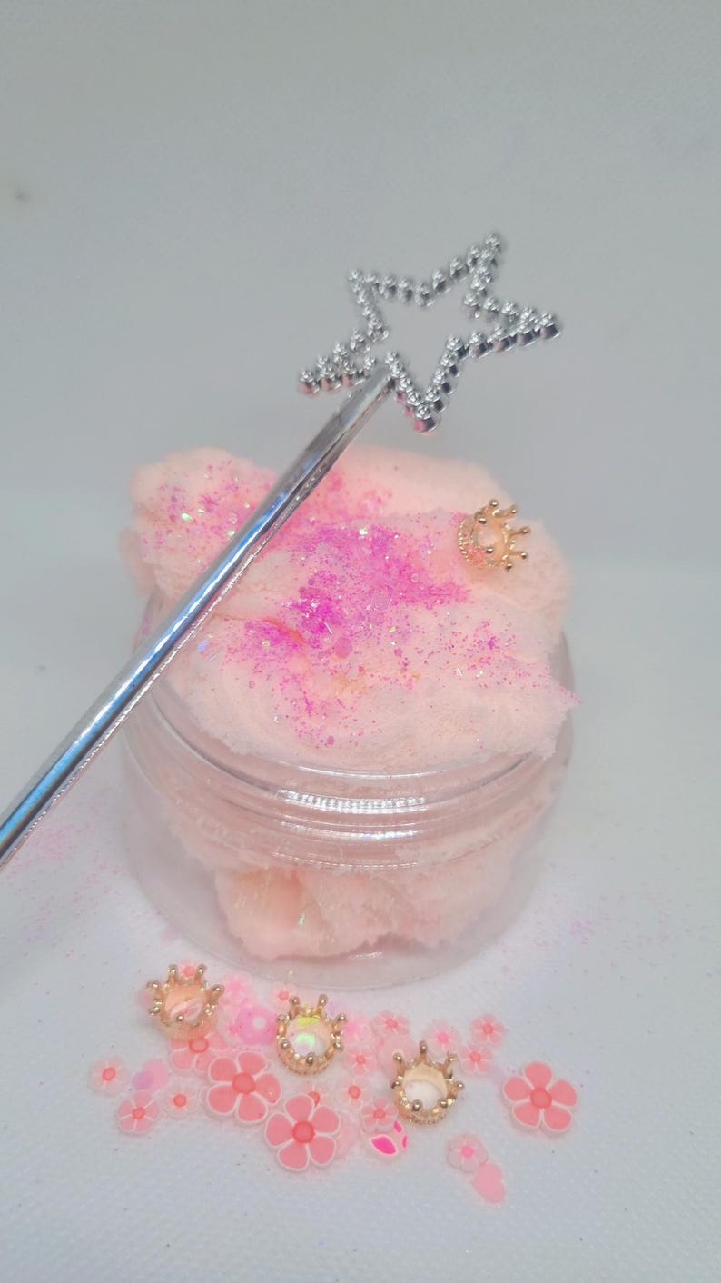 GOOD WITCH (WICKED) Cloud Slime, Pink, Peach Scented,fluffy Textured ...