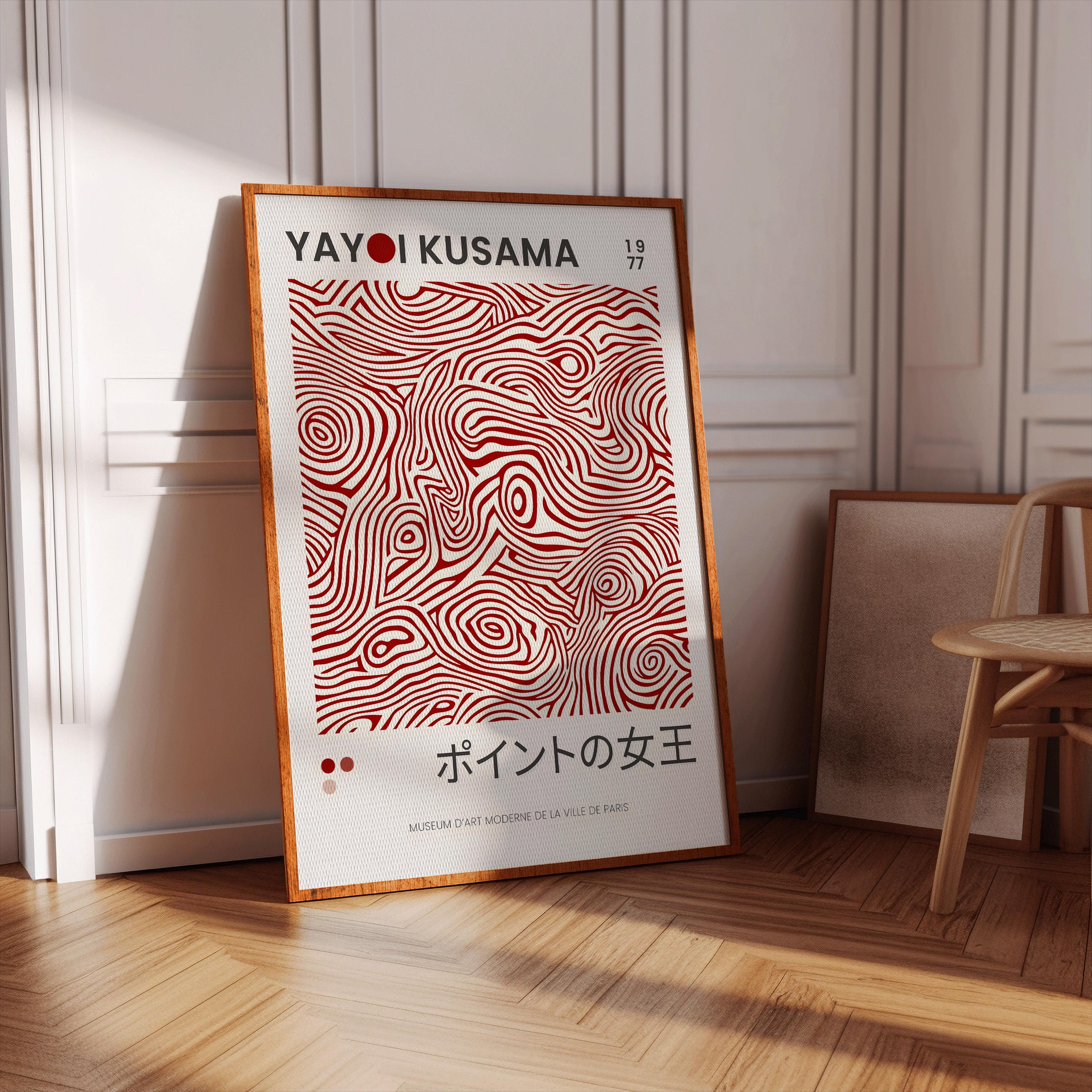 Yayoi Kusama Bundle, Japandi Decor, INSPIRED Kusama Yayoi, Yayoi Kusama ...