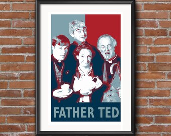 Father Ted Dougal Mcguire Comedy Irish Priest TV Show Staring Ardal O ...