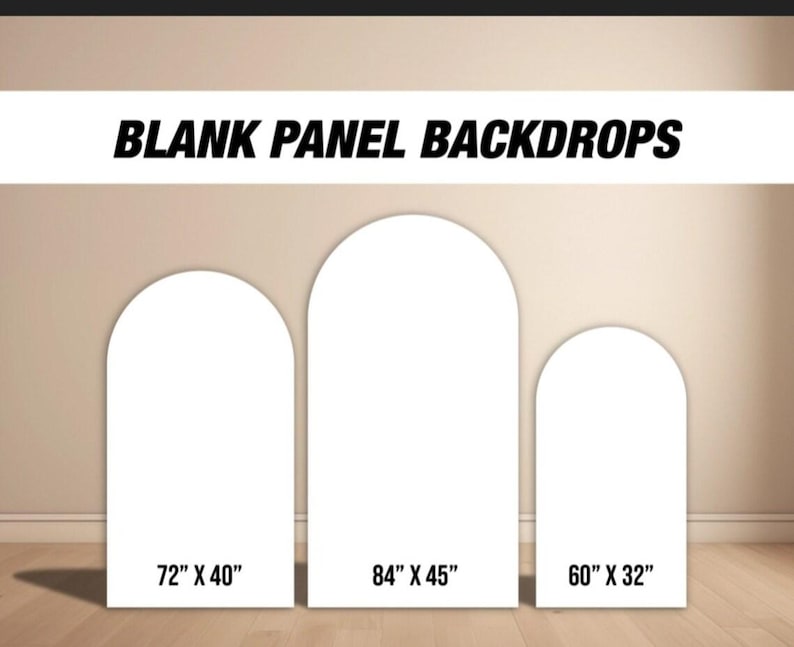 Custom Backdrop With Stand. Full-color Digital Print, NOT Fabric ...