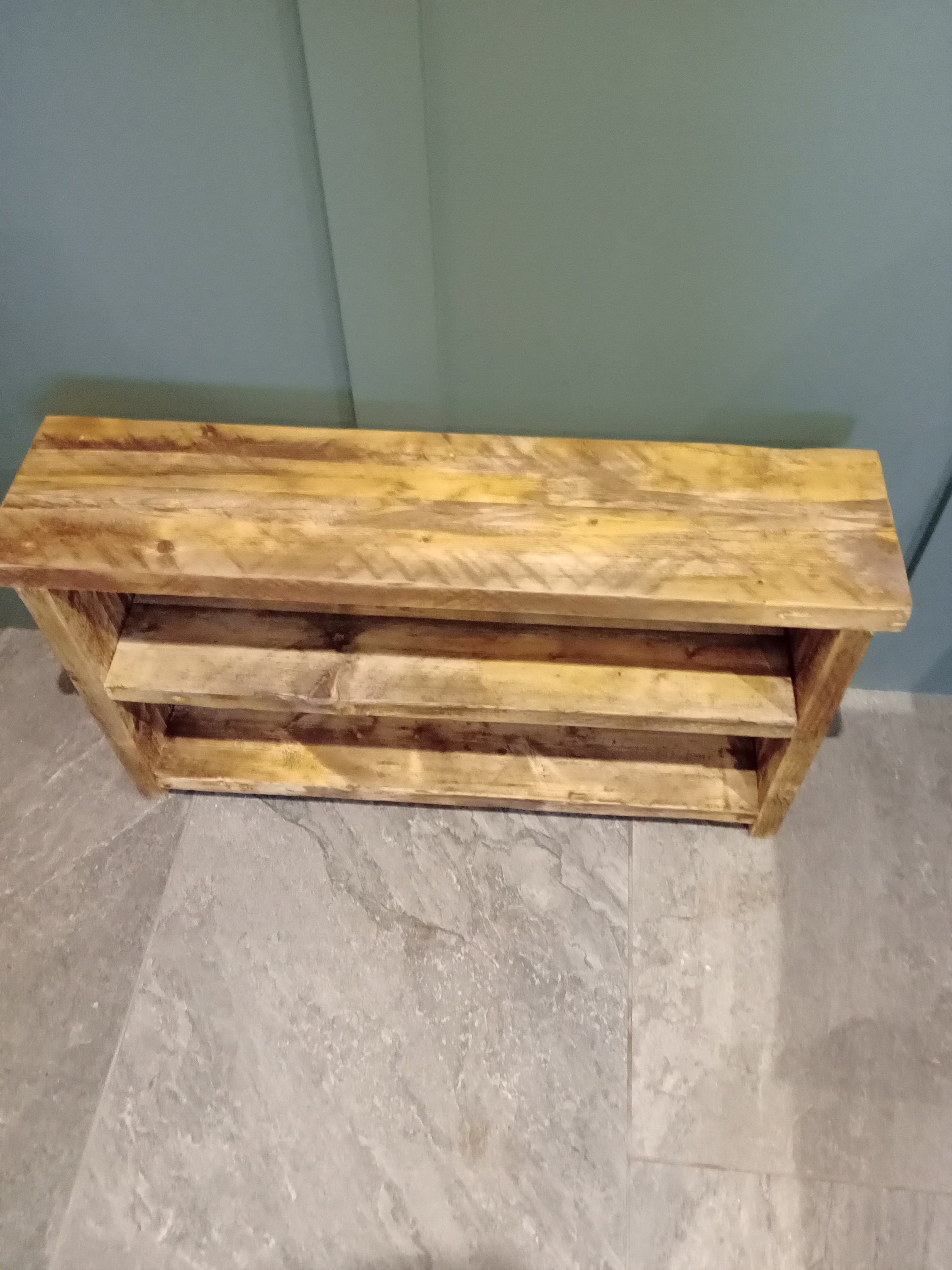 Reclaimed Scaffold Board Shoe Rack-stand. - Etsy