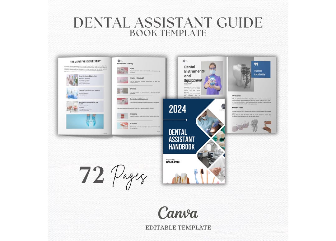 2025 Dental Assistant's Ultimate Handbook - 70+ Page Printable Guide ...