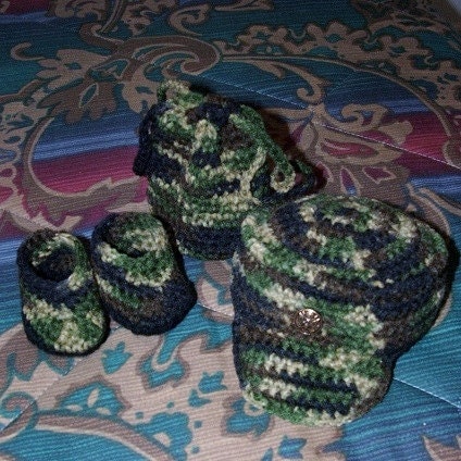 Crochet Pattern-Just Like My Hero-Military | Etsy