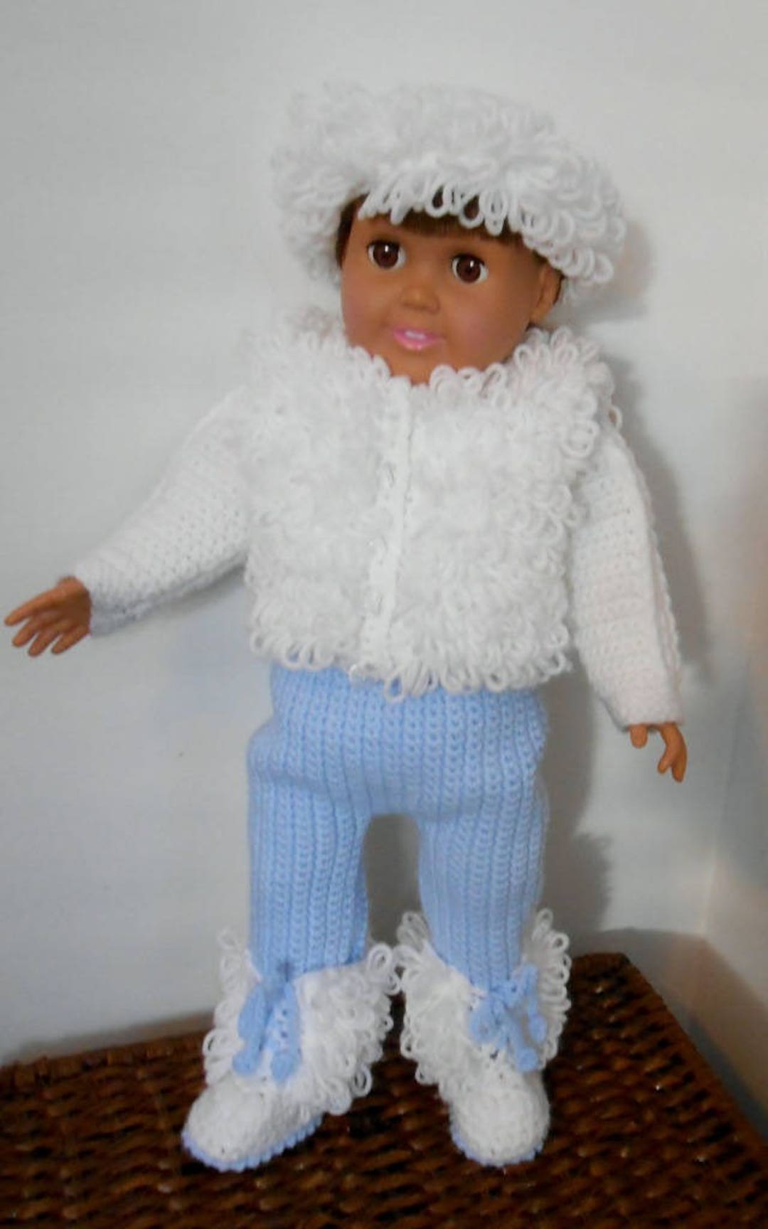 Crochet Pattern-ag Snow Bunny - Etsy