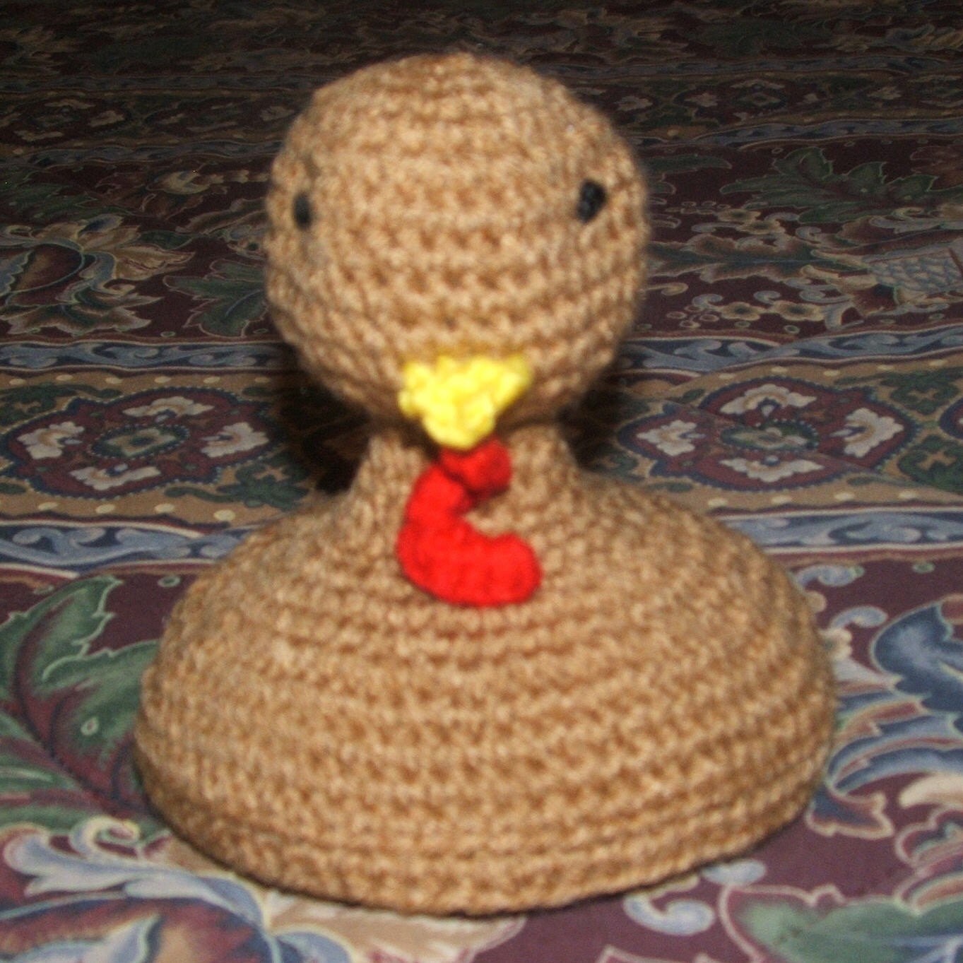 Crochet Pattern-tom Gobbler Turkey Container | Etsy
