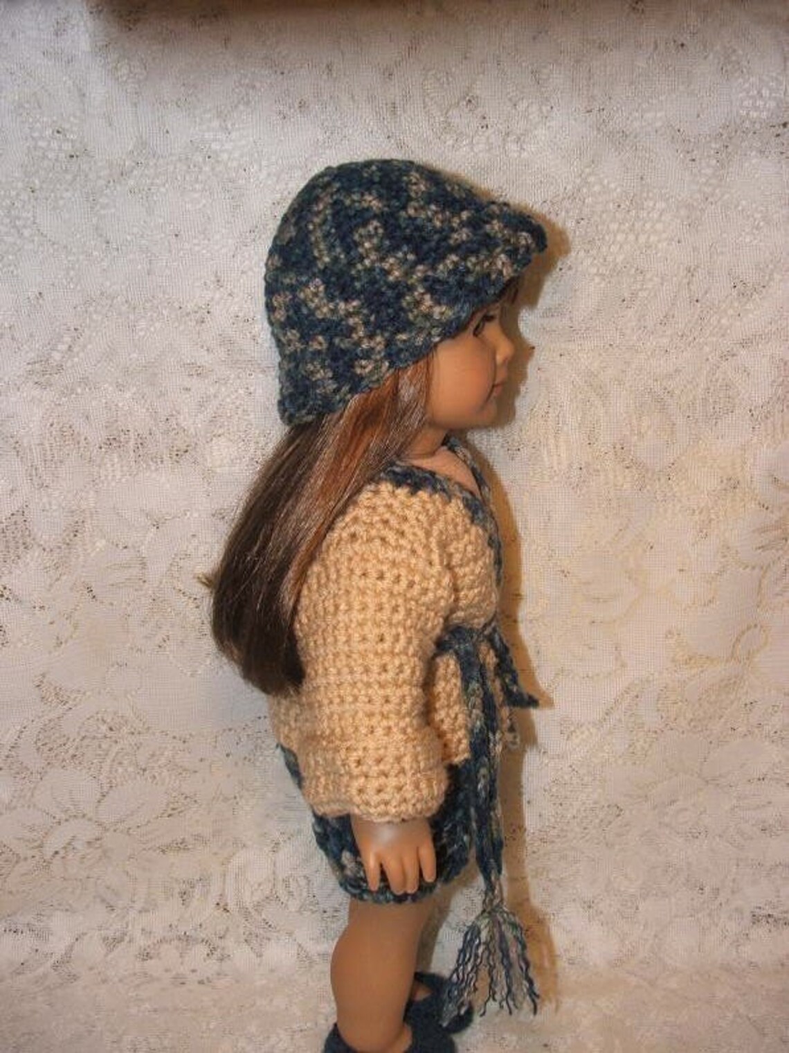 Crochet Pattern-ag Skirt and Jacket Set - Etsy
