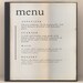 Chic Menu Template, Printable Menu Card, A4, Resizable, Instant ...