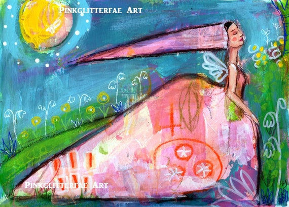 Abstract Fairy Painting