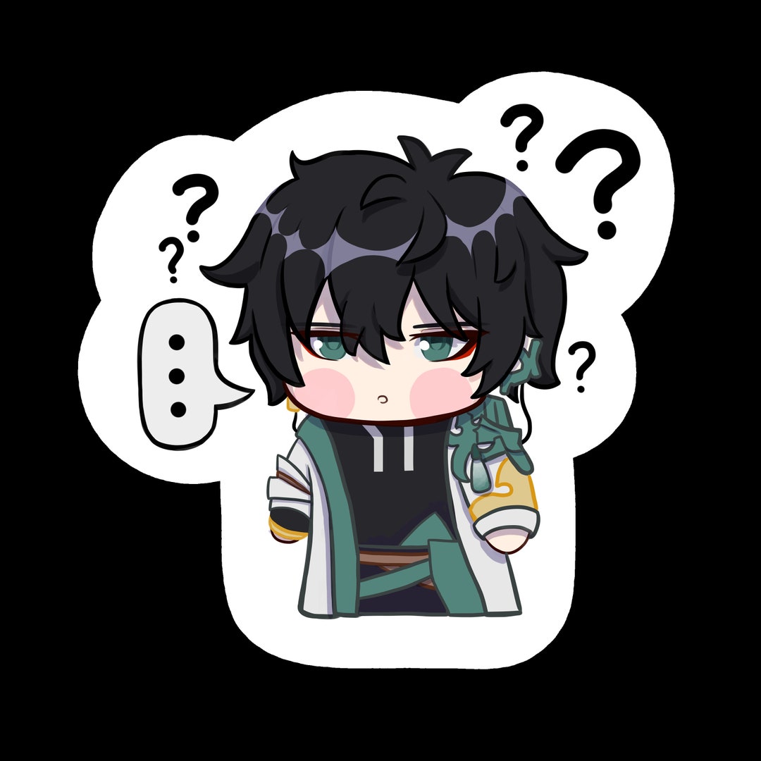Honkai Star Rail Confused Dan Heng Die Cut Sticker - Etsy