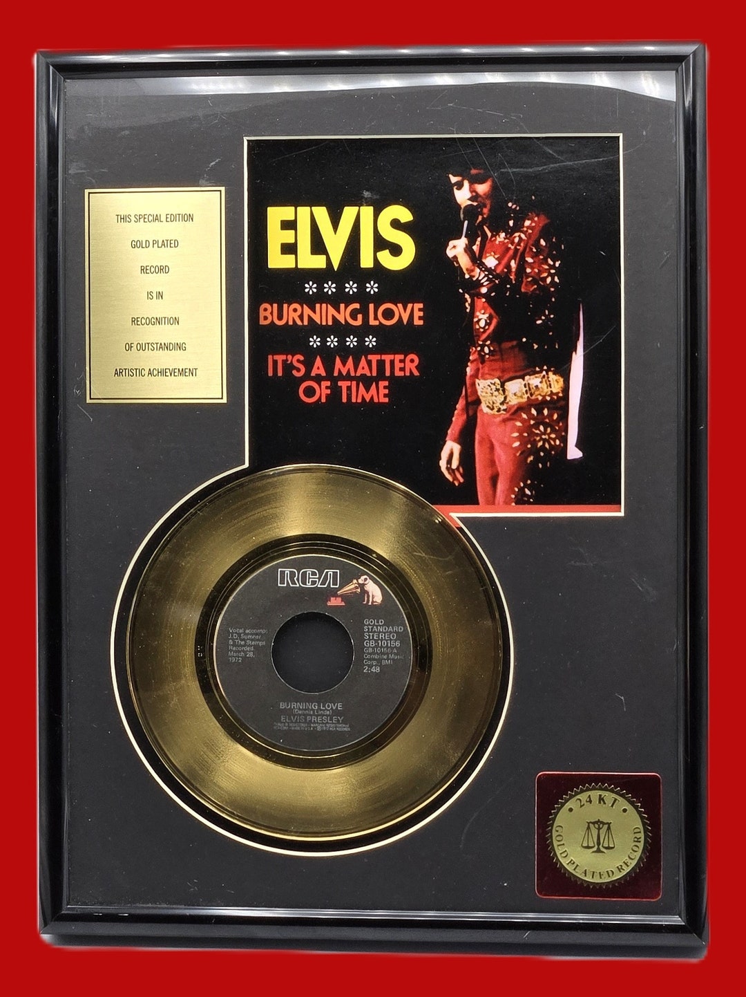 Elvis Presley Recognition Award for Outstanding Artistic Achievement ...