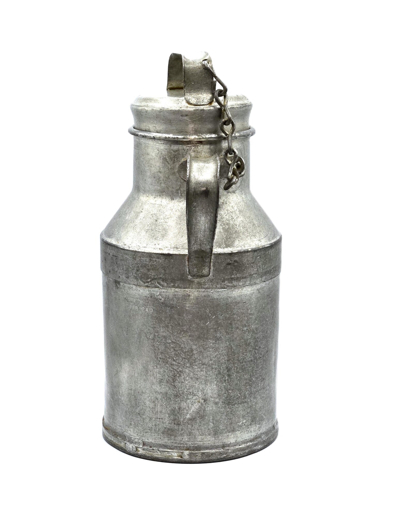 Vintage Milk Can With Attached Lid Marked "dixie Dairy Gary Ind ...