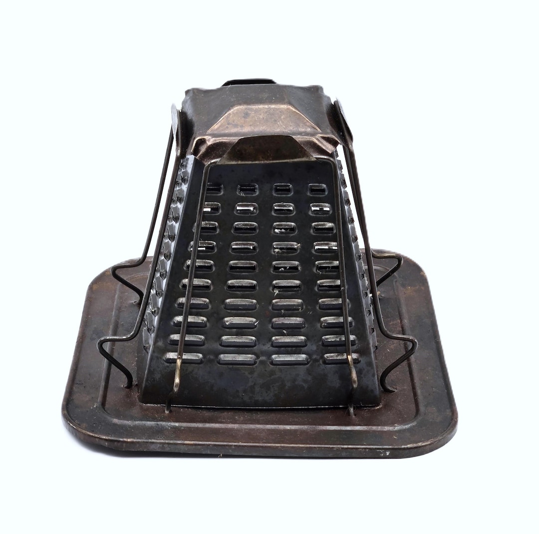 Vintage Stove Top Toaster, 1930s Non-electric, Camp Fire Metal Toaster ...