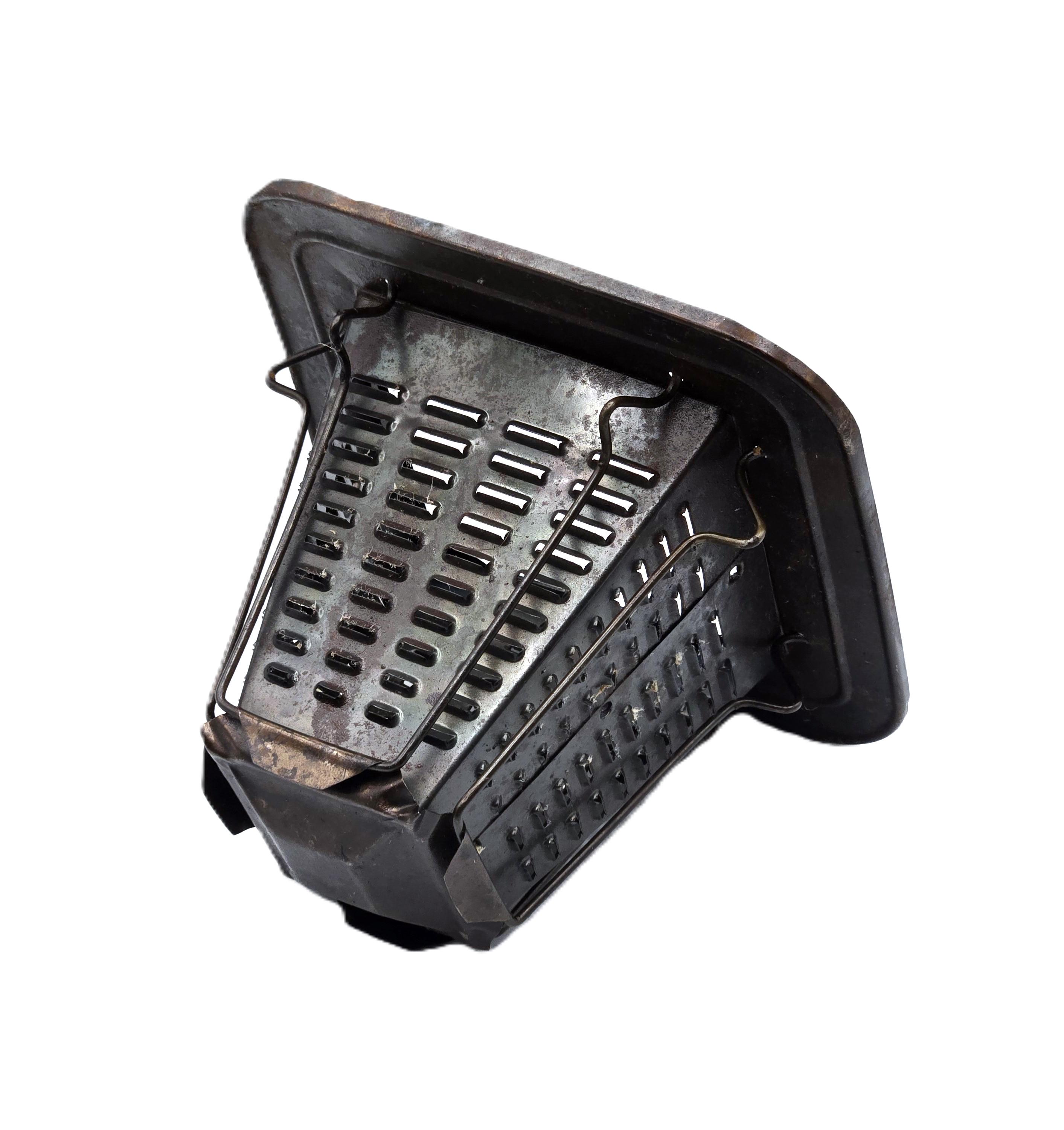 Vintage Stove Top Toaster, 1930s Non-electric, Camp Fire Metal Toaster ...