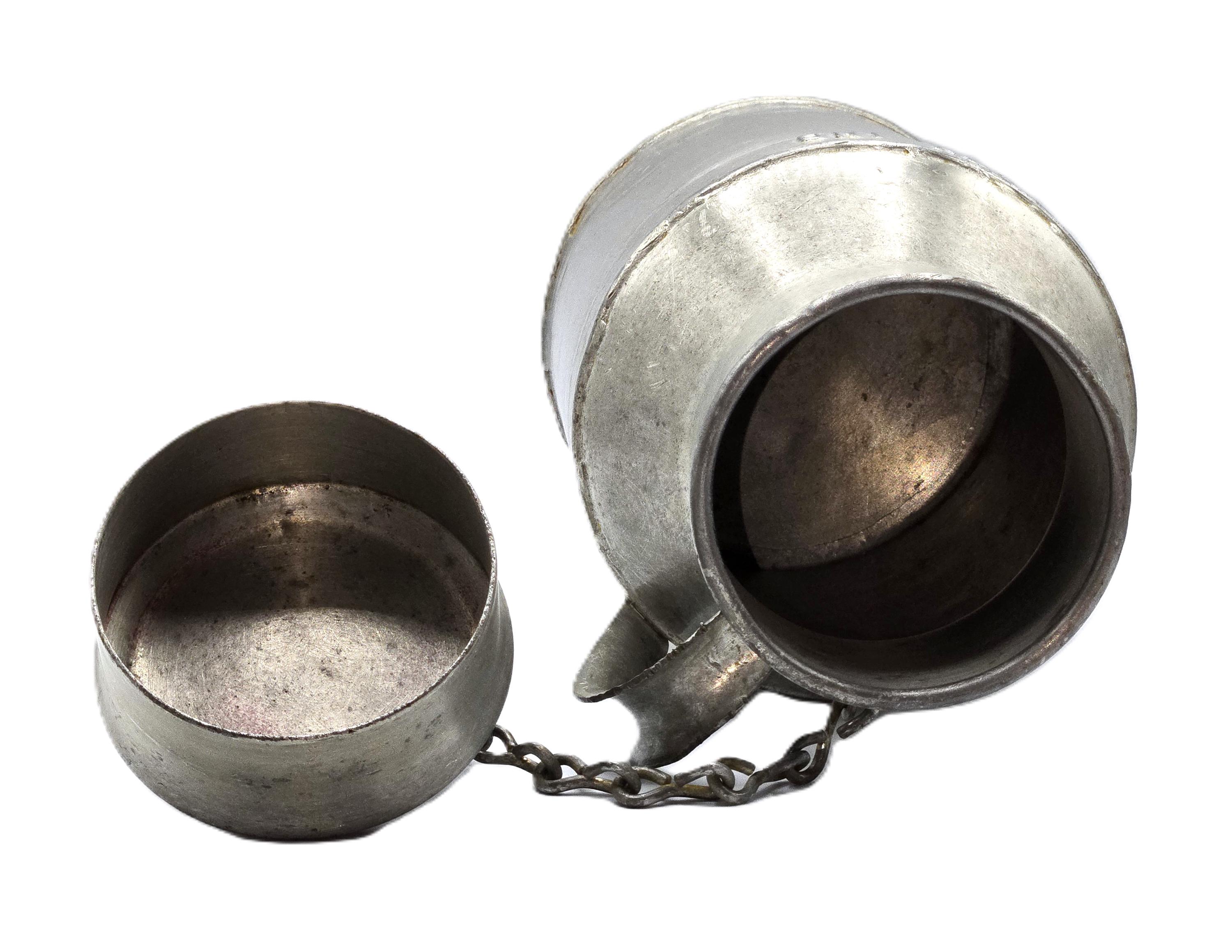 Vintage Milk Can With Attached Lid Marked "dixie Dairy Gary Ind ...