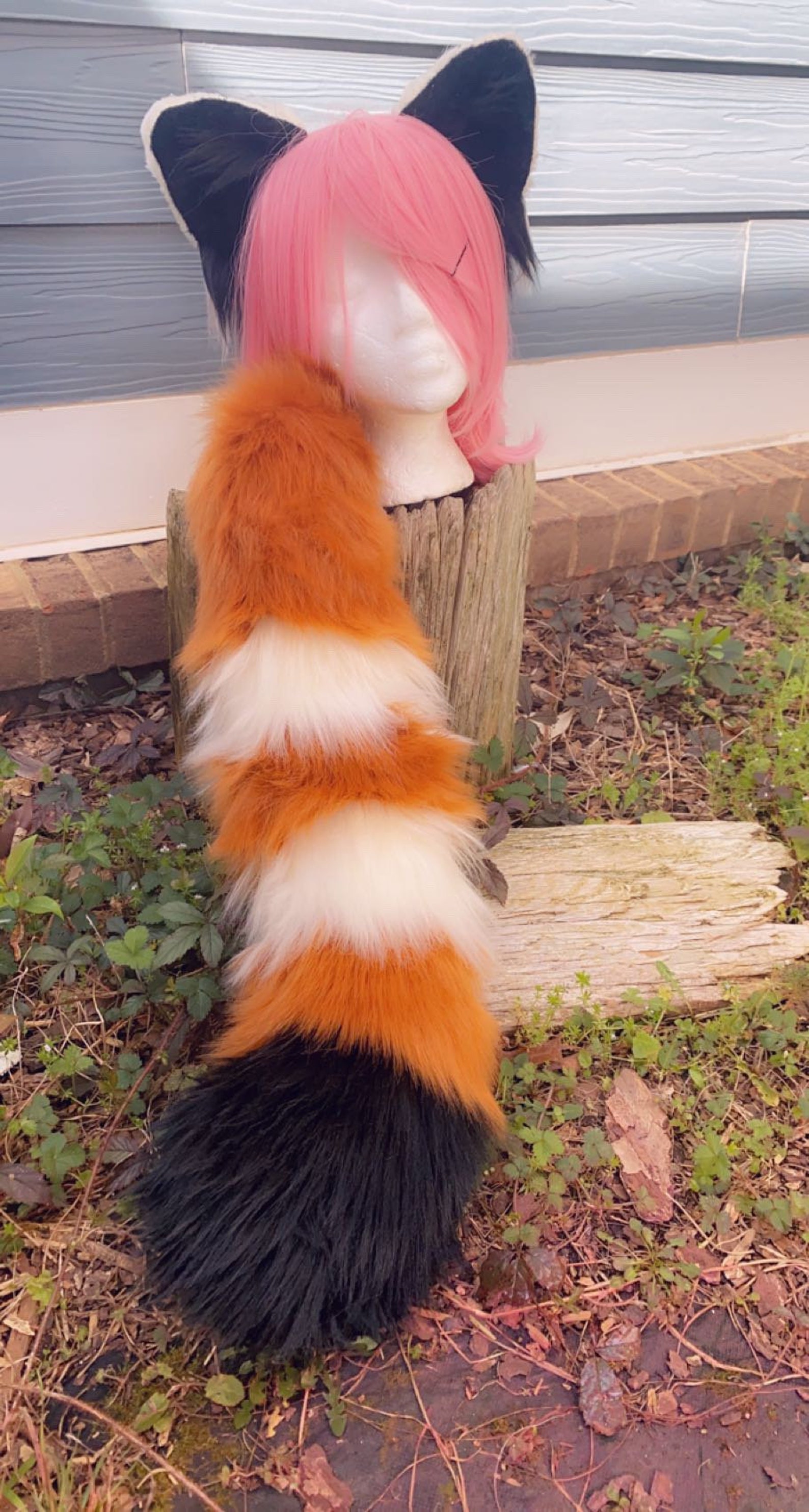 Red Panda Ear and Tail Set - Etsy