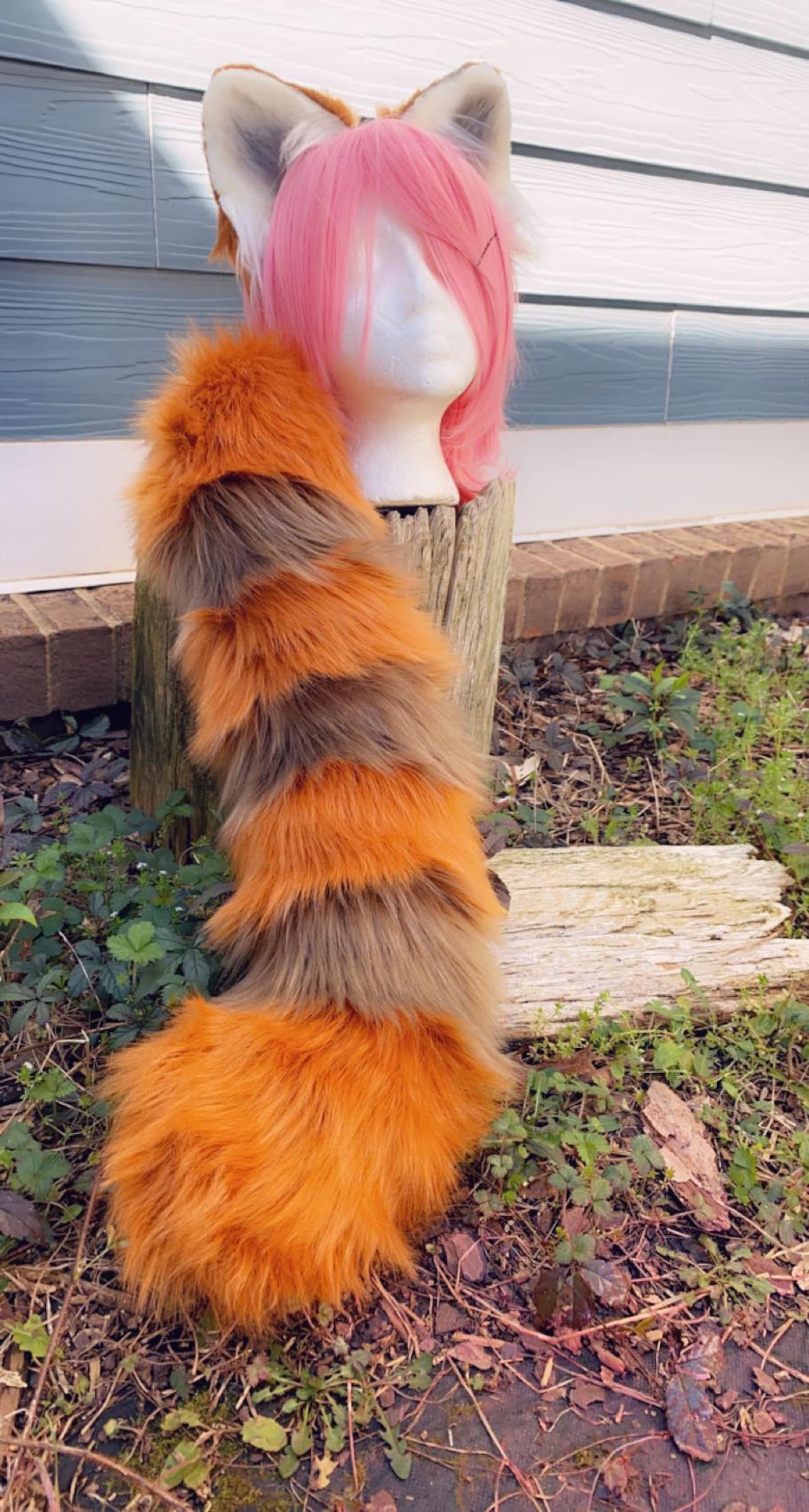 Red Panda Ear and Tail Set - Etsy