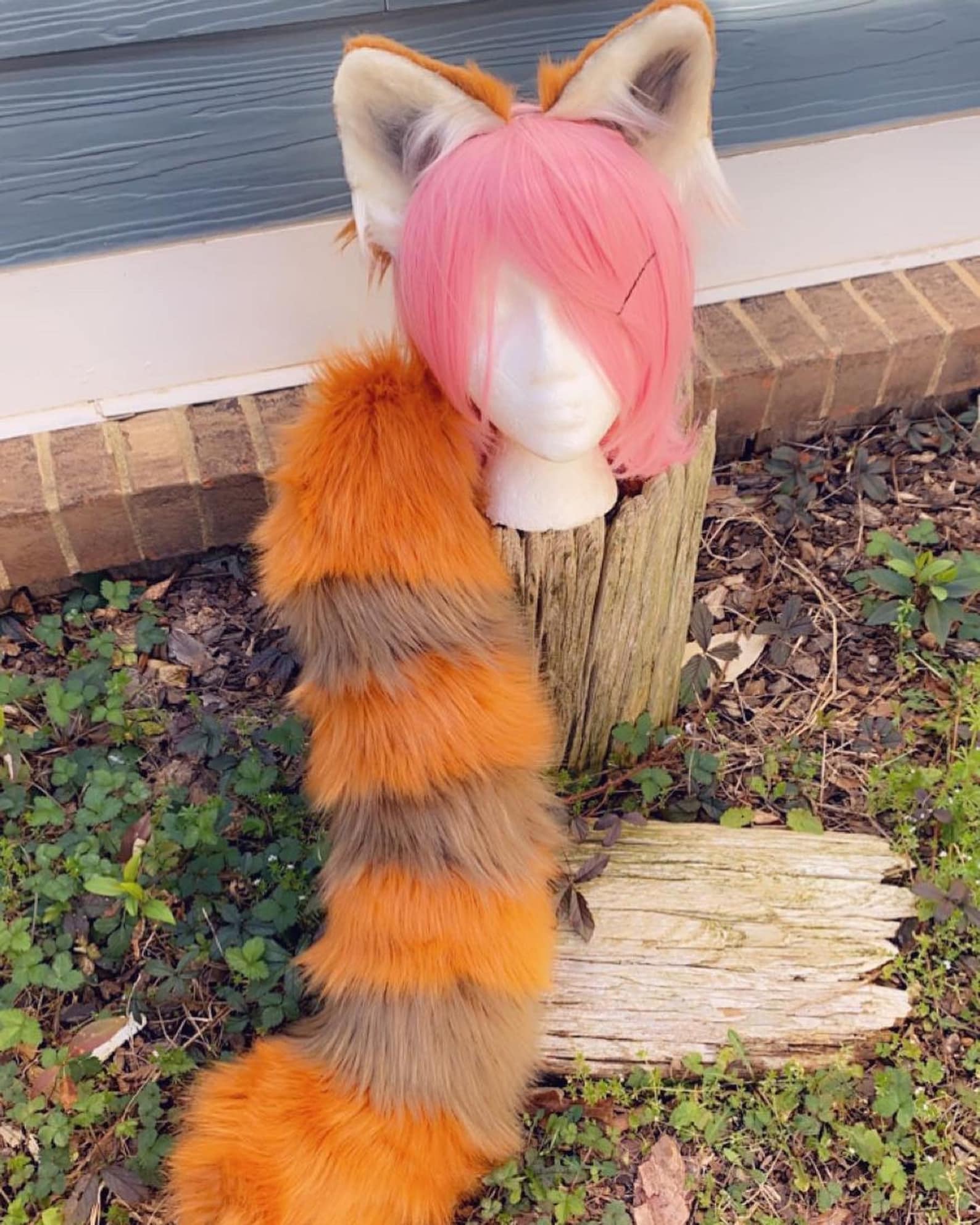 Red Panda Ear and Tail Set - Etsy