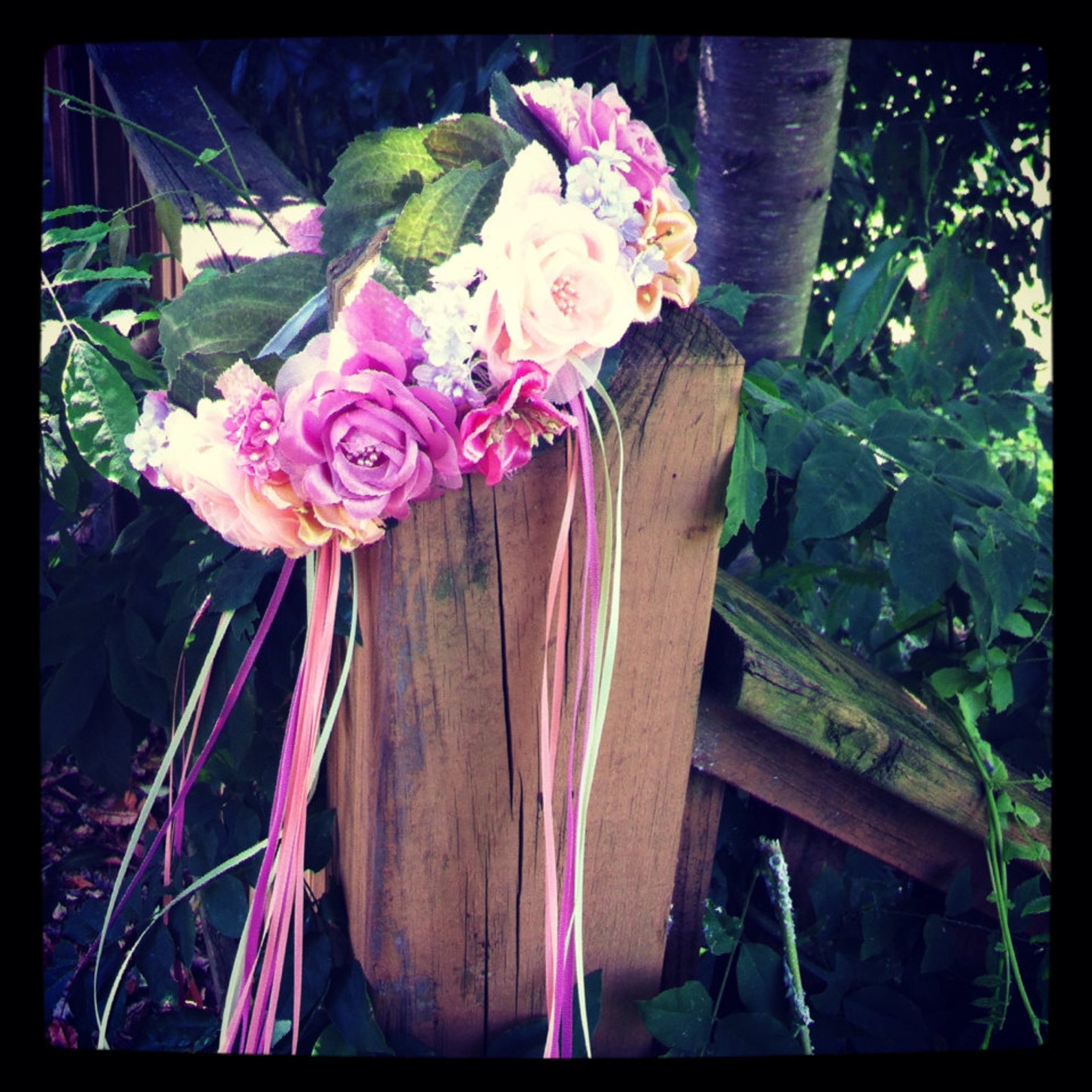 Luna Bella Custom Flower Halo Faun Fawn Fairy - Etsy