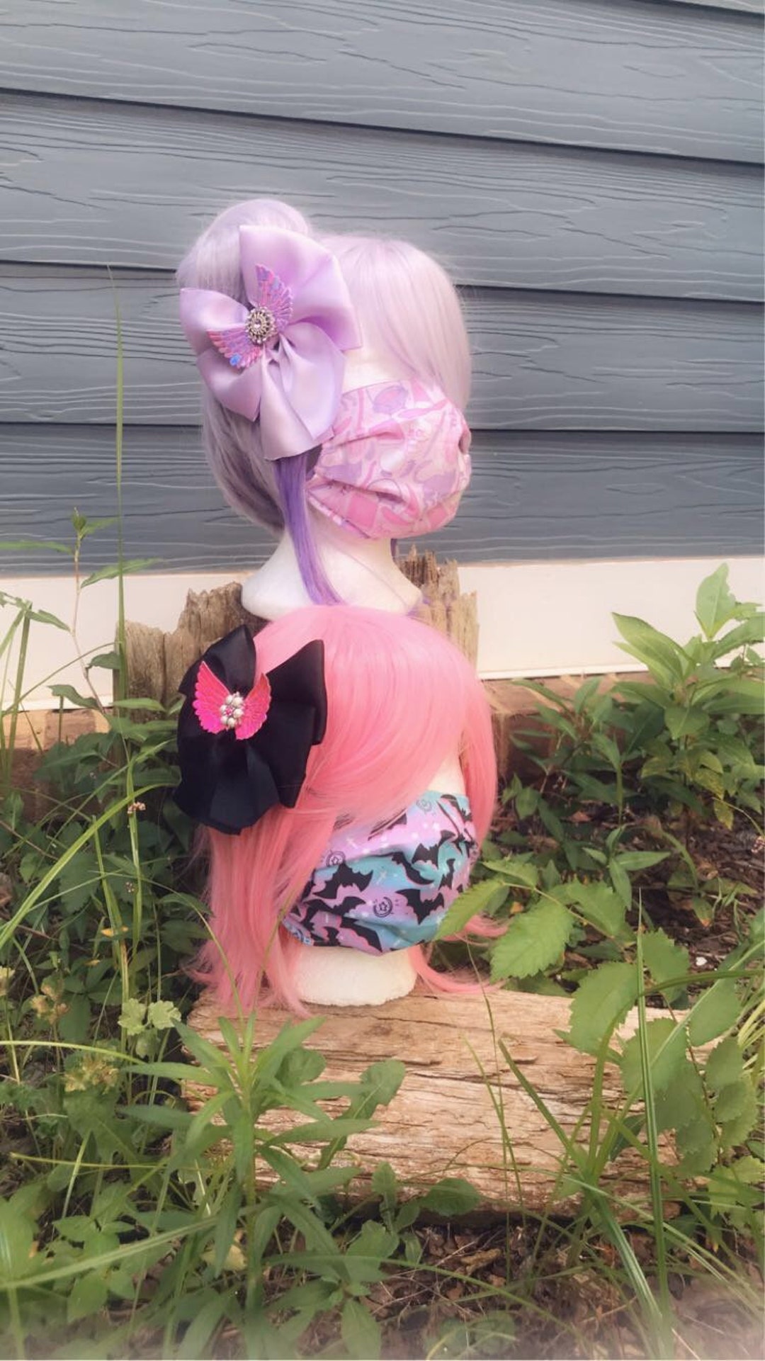 Pastel Goth Cloth Facemask Feeling Witchy - Etsy