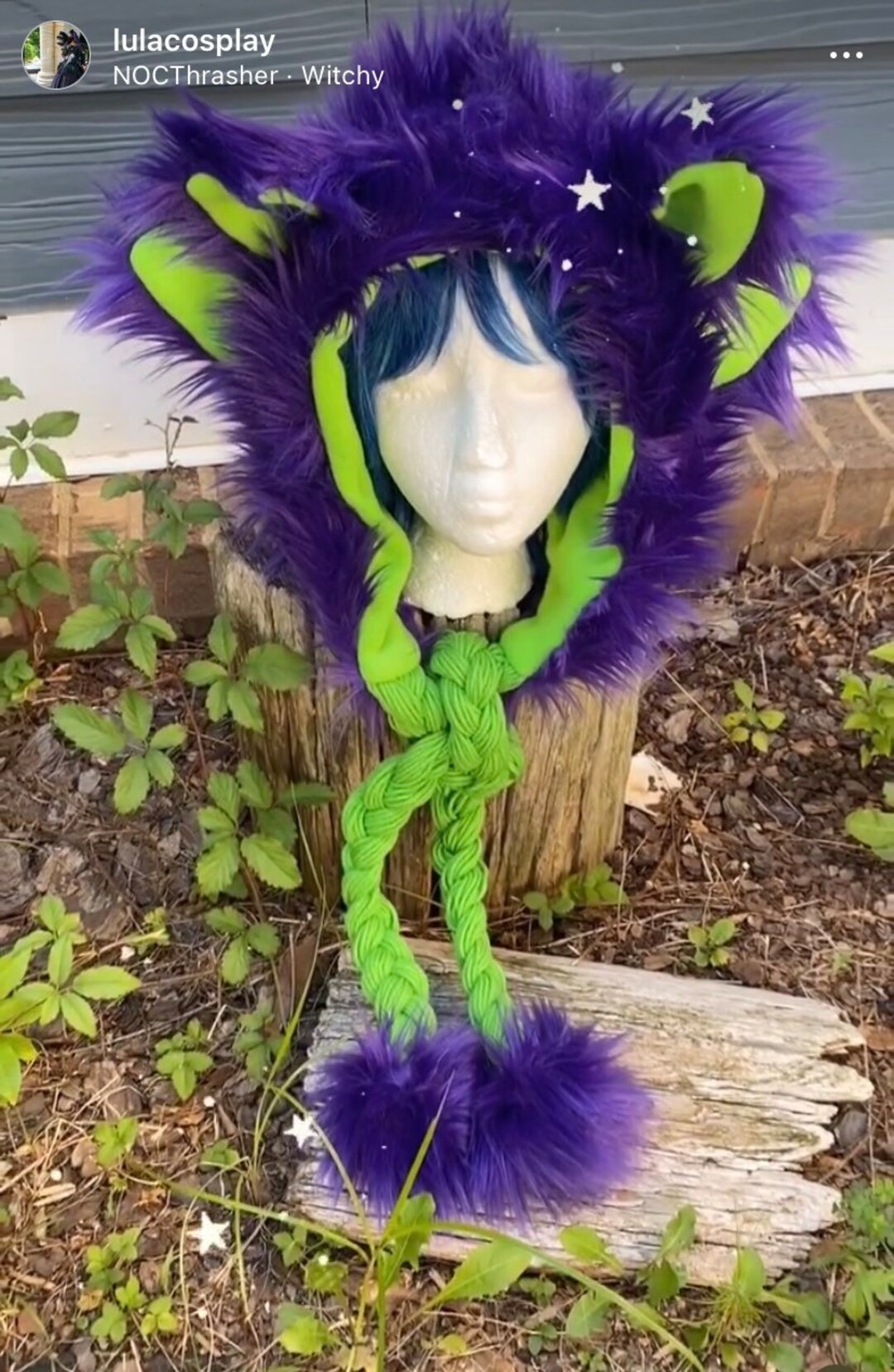 Custom Listing Raver Dino Hat for HXT - Etsy