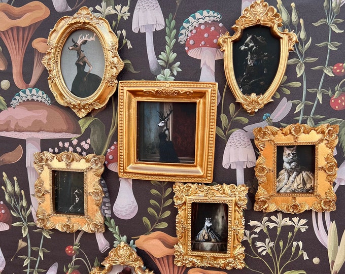 Oddity Art Victorian Animals AI Framed Oddities Wall Hanging or Set on ...