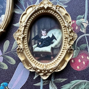 Vampire Child Magnet Oddities Framed Curiosities Unique Gothic Home ...