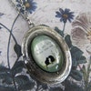 Zodiac Photo Locket Necklace Stainless Steel Necklace Chain Moon Sun ...