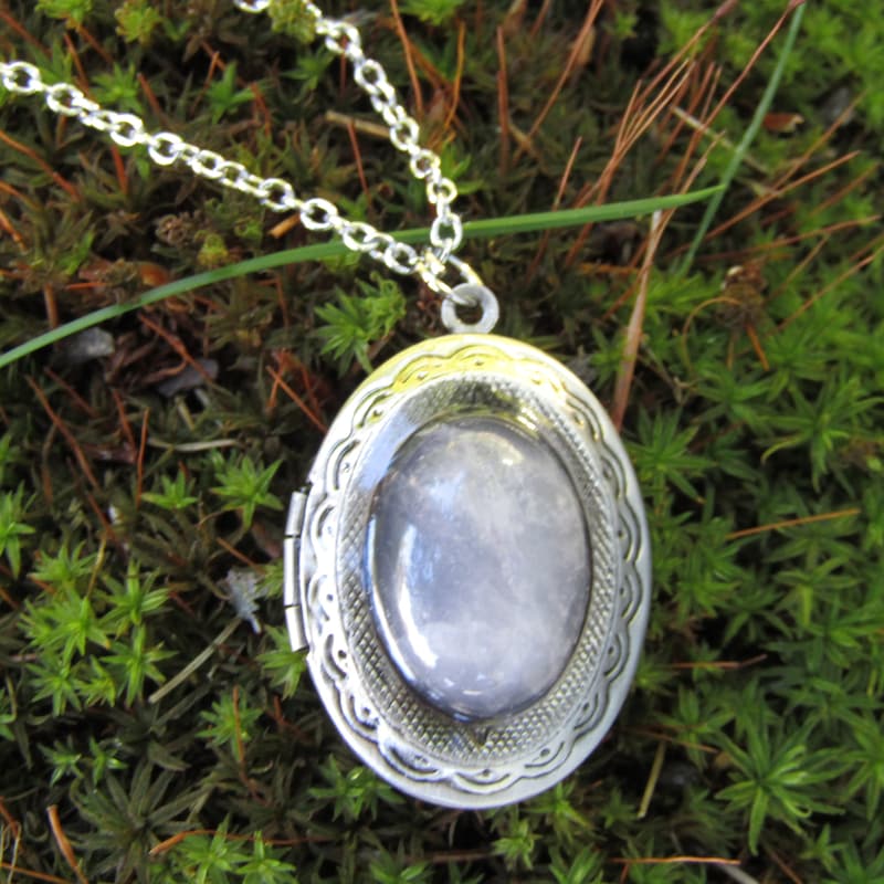 Stone Locket - Etsy