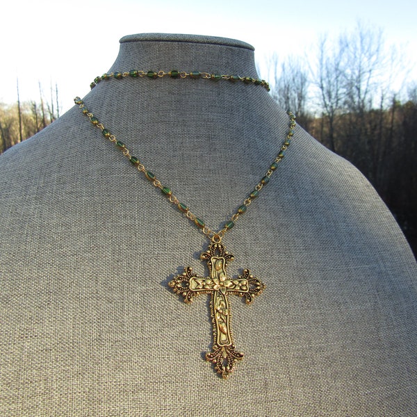Rosary Chain Gold - Etsy