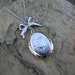 Classic Bow Photo Locket Cottagecore Necklace Stainless Steel Chain - Etsy