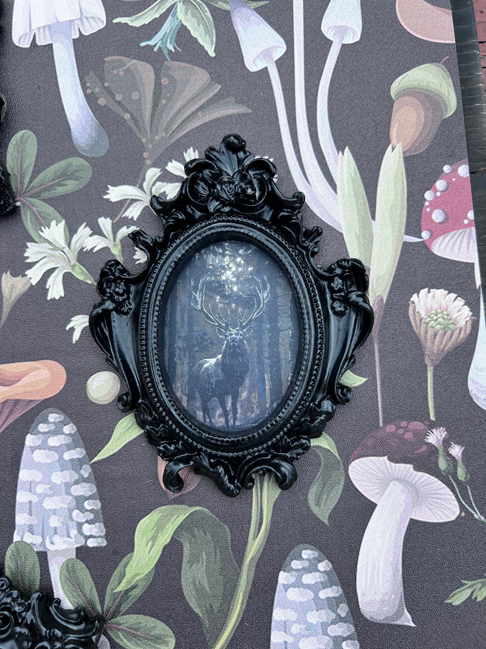 Gothic Wall Art Oddities and Curiosities AI Framed Wall Hanging Dark ...