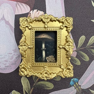 Magnet Oddities Tiny Framed Curiosities Unique Gothic Home Decor Fridge ...