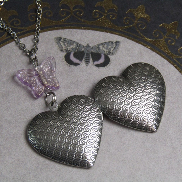 Heart Locket - Etsy
