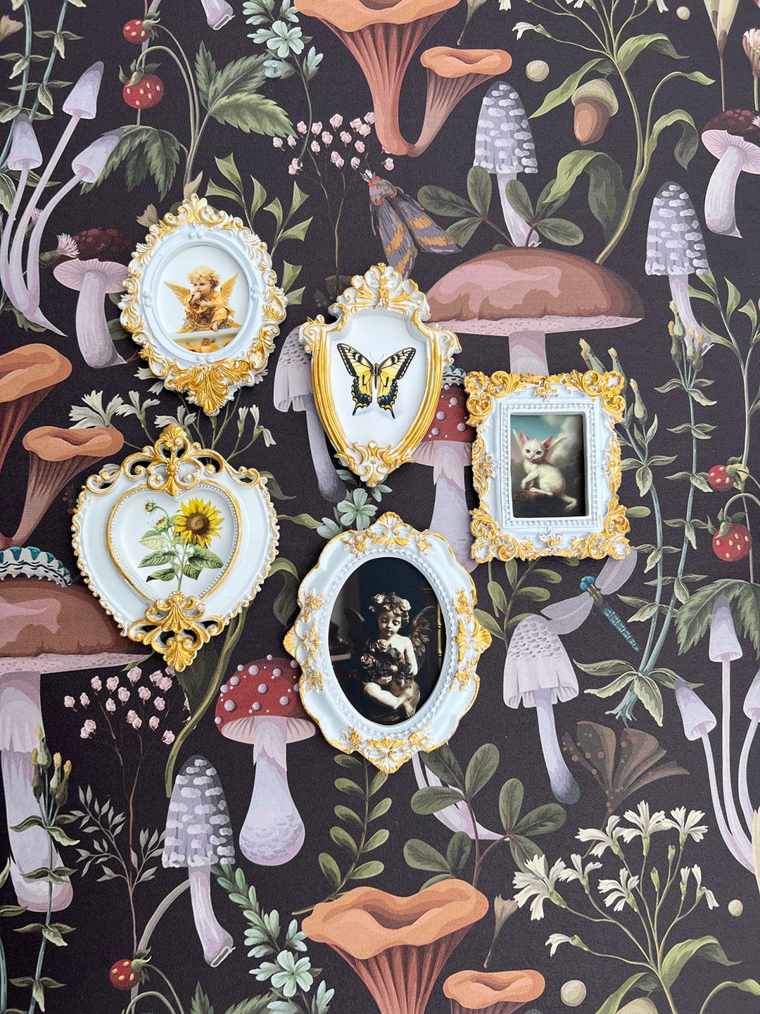 Coquette Victorian Oddity Art Painting Style AI Framed Oddities Wall ...