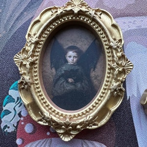 Vampire Child Magnet Oddities Framed Curiosities Unique Gothic Home ...