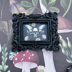Gothic Wall Art Oddities and Curiosities AI Framed Wall Hanging Dark ...