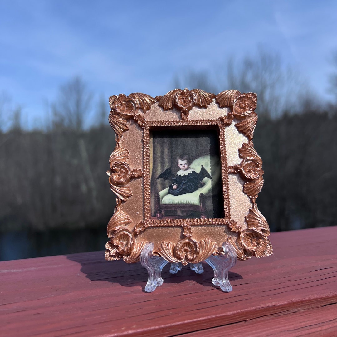Vampire Child Oddity Art Victorian Photograph Style AI Framed Oddities ...