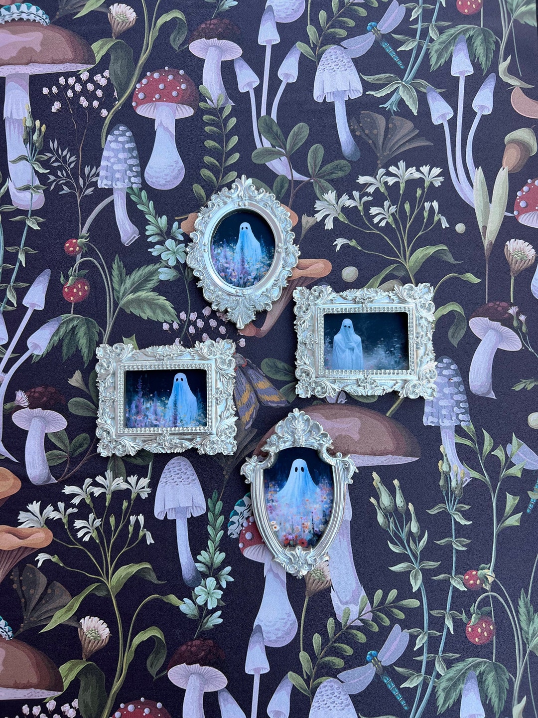 Whimsical Ghost Victorian Oddity Art Framed Oddities and Curiosities ...