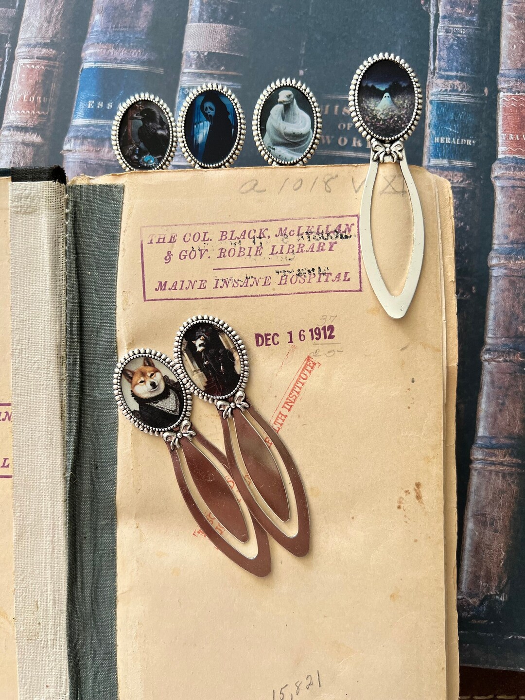 Whimsical Metal Bookmarks Victorian Inspired Curiosities and Oddities ...