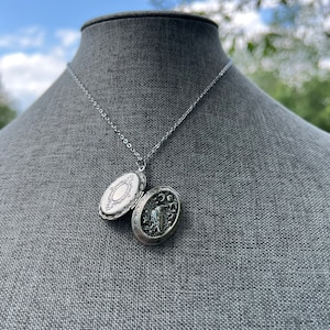 Crow Raven Witchy Necklace Stainless Steel Chain Witch Fairy Cottage ...