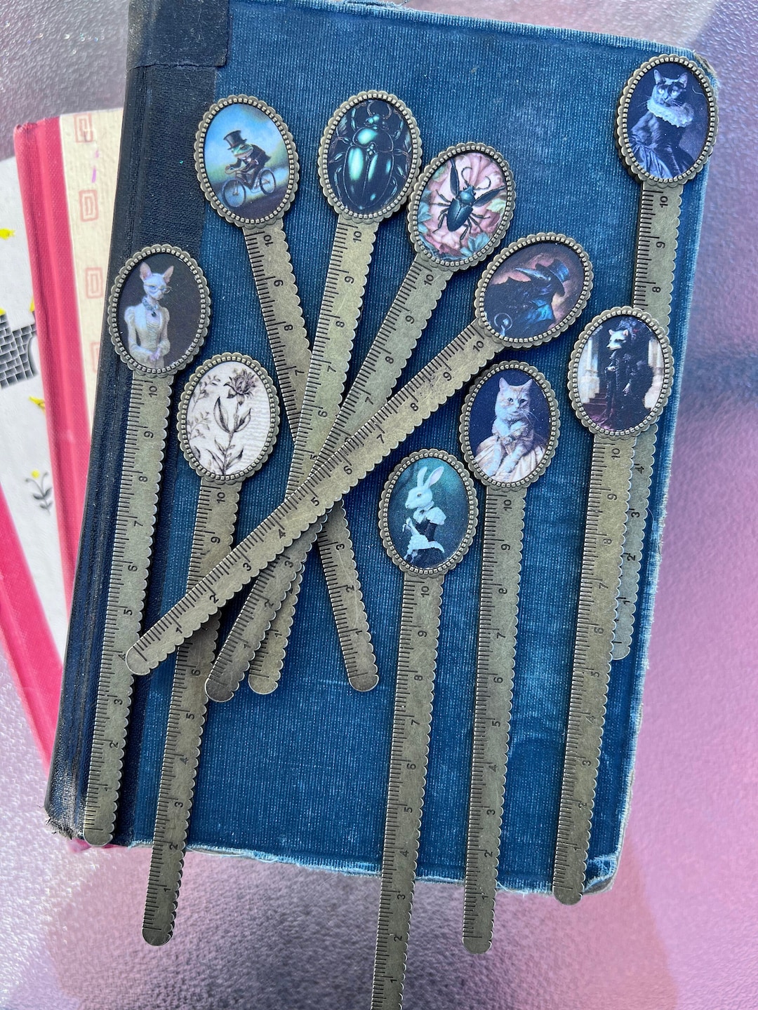 Whimsical Metal Bookmarks Victorian Inspired Curiosities and Oddities ...