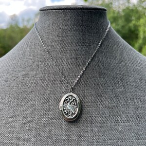 Crow Raven Witchy Necklace Stainless Steel Chain Witch Fairy Cottage ...