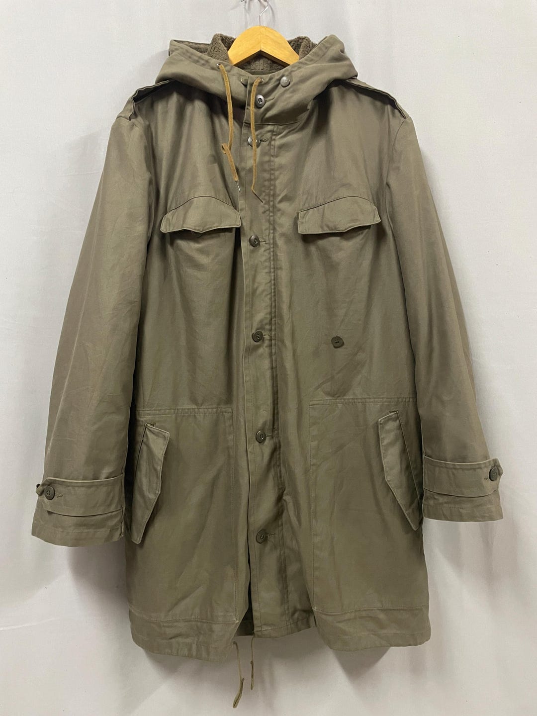 Vintage JEANS EXPRESS Parka Jacket. German Army. - Etsy