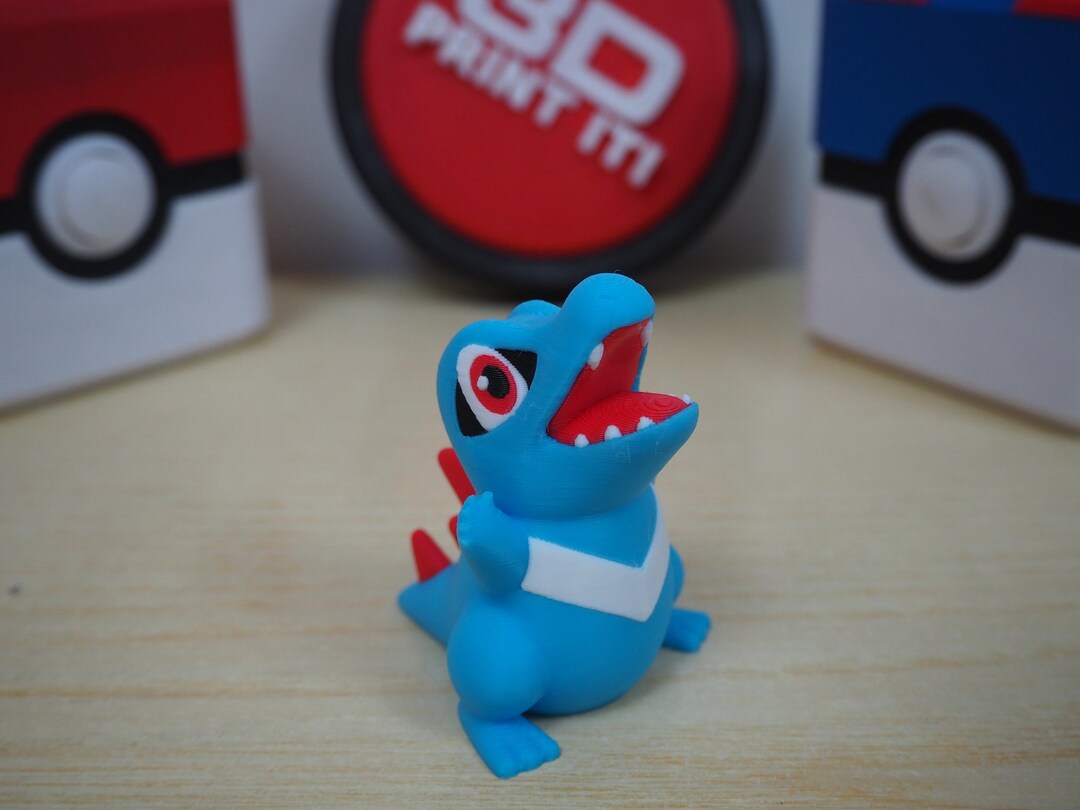 Pokemon Figures: Totodile - Etsy