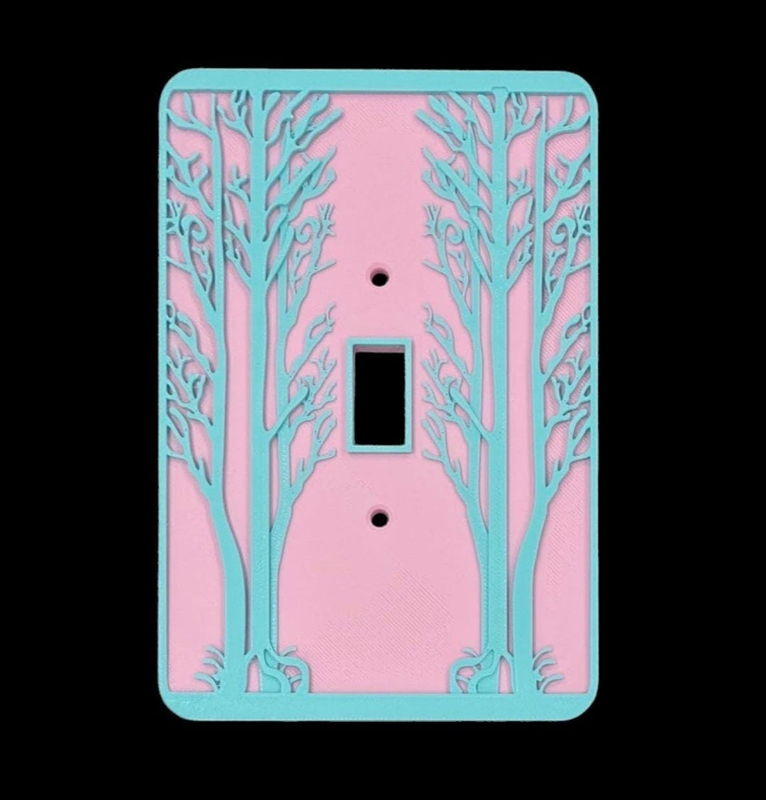 Tree Collection - Light Switch Cover - Standard Toggle - 1 Gang - Etsy