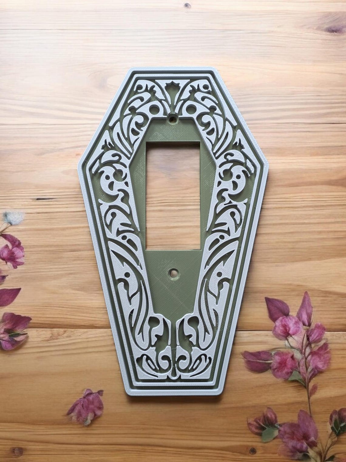 Gothic Coffin Collection - Square Light Switch Cover - Outlet Cover ...