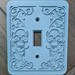 Skull Smoke Scroll Light Switch Cover - Custom Colors - Single 1 Gang ...