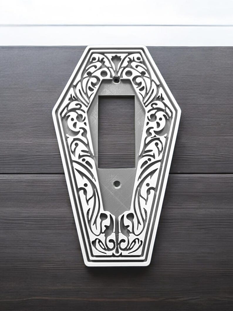 Gothic Coffin Collection - Square Light Switch Cover - Outlet Cover ...